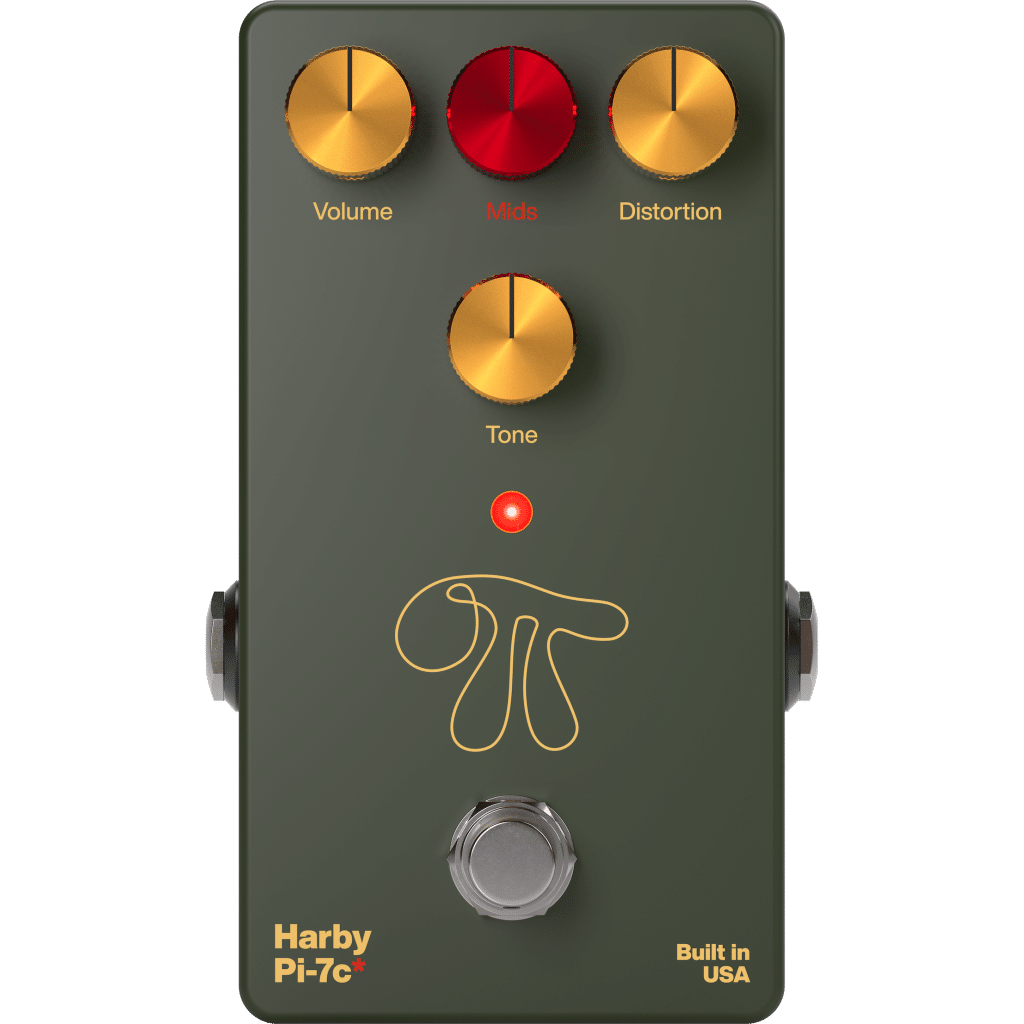 Harby Pi-7c modified Distortion / Sustainer / Fuzz Pedal - Harby Pedals